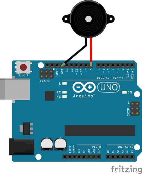 復興國中 科學天地 Arduino的教學06 利用蜂鳴器來發音