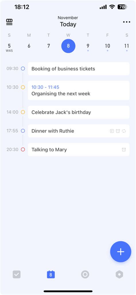 How To Use List Calendar View More Show Timeline