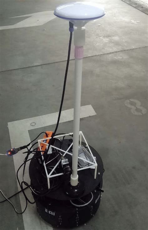 Our Experimental Platform With A Camera And A Uwb Tag Download