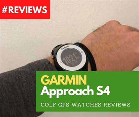 Garmin Approach S4 Golf GPS Watch Reviews UBERGOLFNET