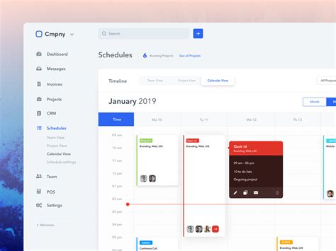Dribbble Calendar System Ui Kit Shot Png By Bagus Fikri