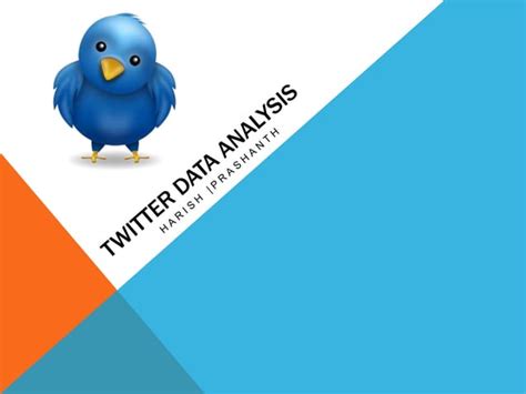 Twitter Data Analysis Ppt