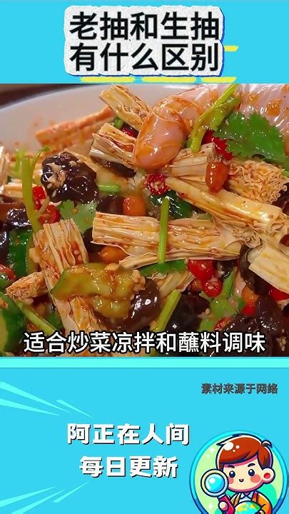 老抽和生抽有什么区别？ Youtube