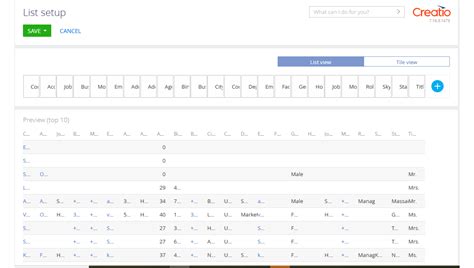 24 Columns Limitation On Grid Community Creatio