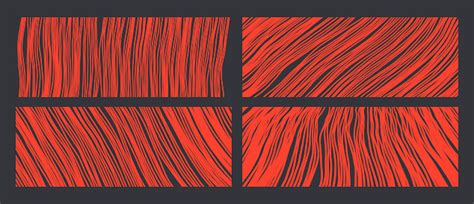 원근에서 불규칙한 수직 선 패턴 줄무늬가있는 기하학적 배경 화면 스레드와 유사한 스트립입니다 표지 디자인 템플릿을 참조하십시오 벡터 그림입니다 0명에 대한 스톡 벡터 아트