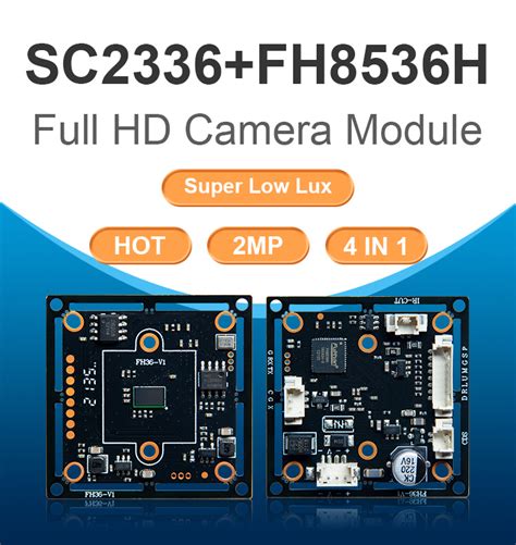 1080p Full Hd Cmos 4 In 1 Ahd Tvi Cvi Cvbs Camera Board Module 32 32cm