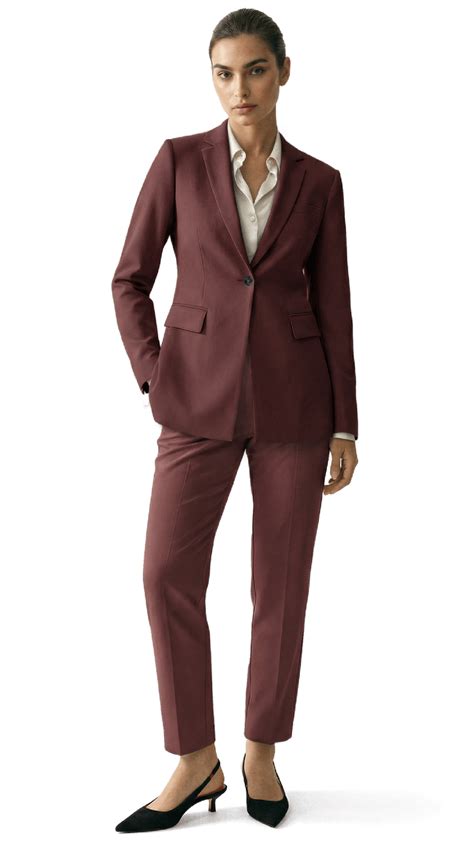 Burgundy Suit