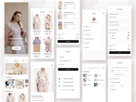 Ecommerce Mobile App Mobile App Design Inspiration Web Design Marketing Mobile Web Design