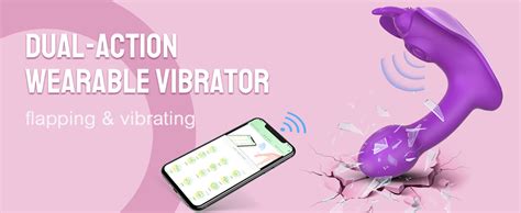 App Controlled Wearable Vibrator Dual Action Remote