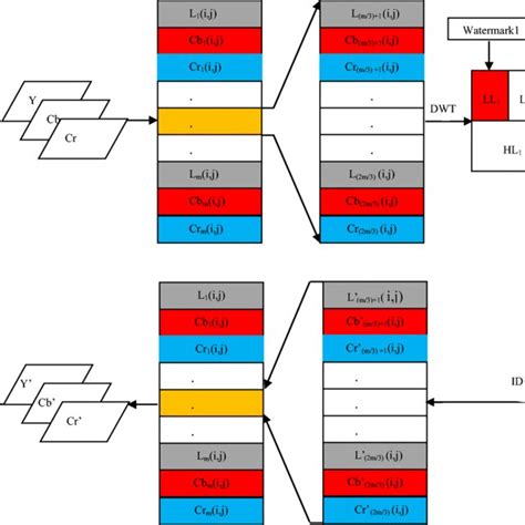 Proposed Video Watermarking Scheme Download Scientific Diagram