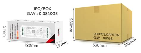 Pz5 5 In 1 Led Controller Zigbee 3 0 2 4g Output Max 20a Miboxer