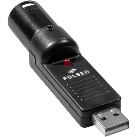 Polsen Usx 116 Usb To Xlr Interface Usx 116 Bandh Photo Video