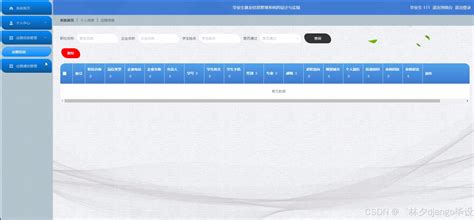 Python毕设毕业生就业信息管理系统程序论文 Csdn博客