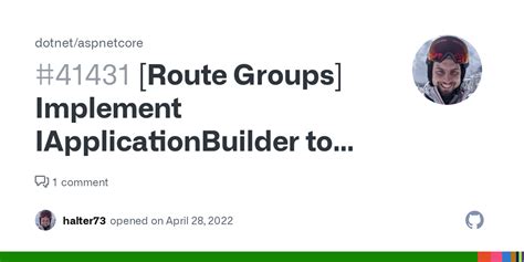 Route Groups Implement Iapplicationbuilder To Support Grouped