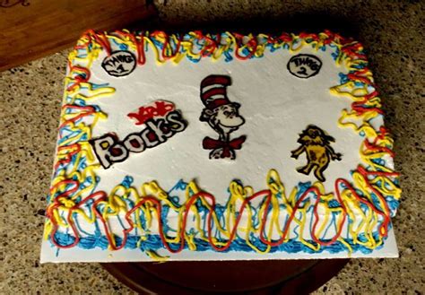 Dr Seuss Cake