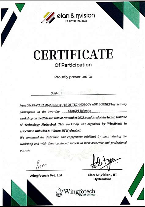 Srishti S On Linkedin Robotics Ai Innovation Iithyderabad