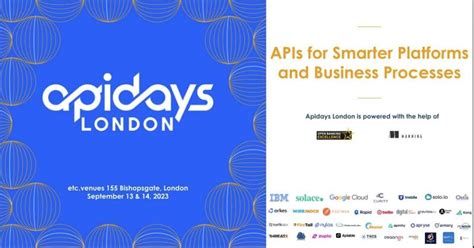 Developer Nation Community On Linkedin Apidayslondon Digitaltransformation Apis