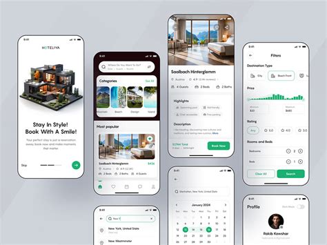 Hotel Booking App By Rakib Kowshar For Orizon Ui Ux Design Agency On
