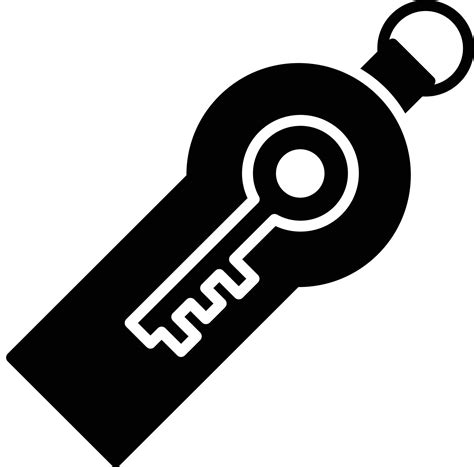 Security Token Glyph Icon 9864838 Vector Art At Vecteezy