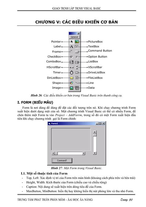 Giáo trình Lập trình Visual Basic Phần TaiLieuHay vn