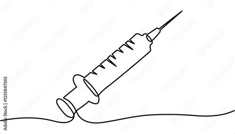 Insulin Syringe Injection Vaccination Medical Supplies Equipment