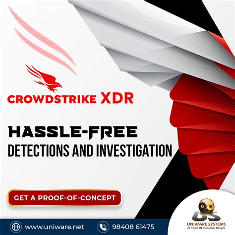 Uniware Systems On Linkedin Crowdstrikexdr Cybersecurity Uniware