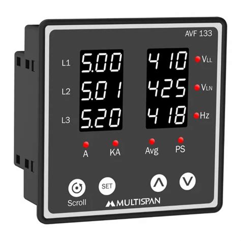 5a Digital Avf Meter At ₹ 1365piece In Ahmedabad Id 2856598261188
