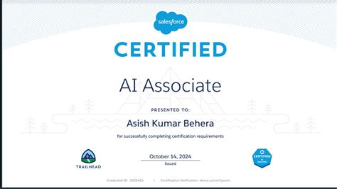 Asish Kumar Behera On Linkedin Agentforce Trailhead Trailhead