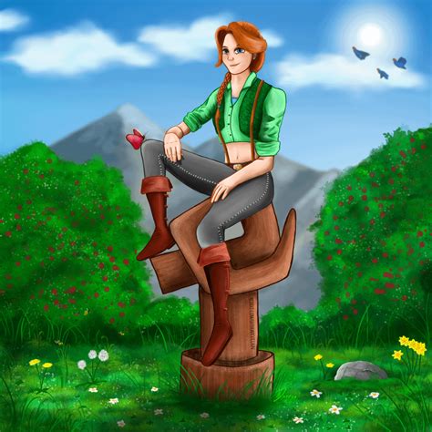 I Drew How Ive Always Pictured Leah Stardewvalley