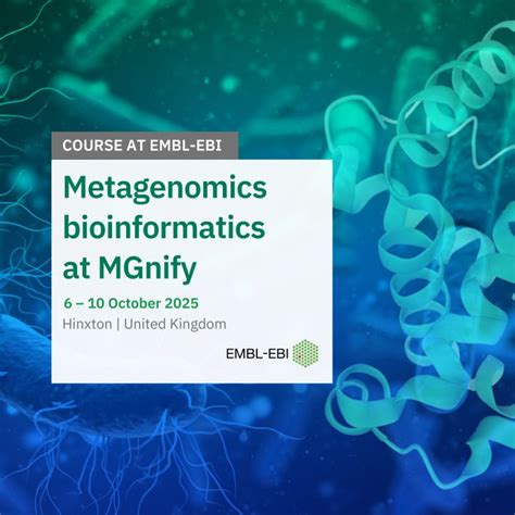 Metagenomics Bioinformatics Datascience Dataanalysis Dataresearch Embl Ebi Training