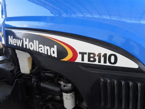 Tractor Agricola New Holland Tb110 Ano 2007 Tracción 4 X 4 Cajas Y