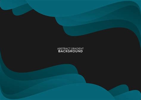 웨이브 그라데이션 템플릿 배경 디자인 무료 벡터