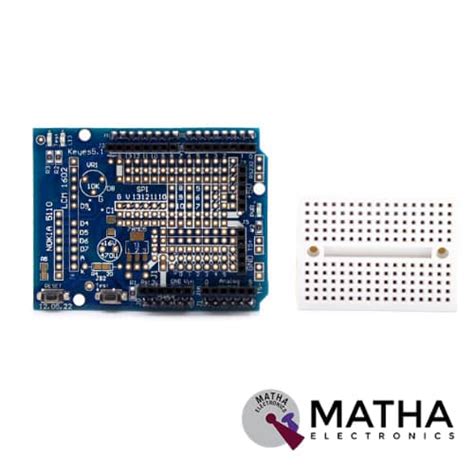 Arduino Compatible Nokia 5110 Prototype Proto Shield Expansion Board Online
