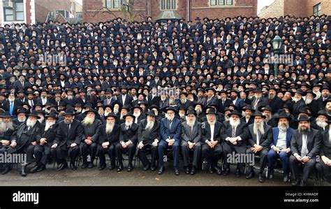 New York New York Usa 19th Nov 2017 5600 Chabad Lubavitch Hasidic