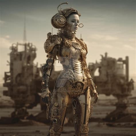 Steampunk Robot Girl By Wilb Digital On Deviantart