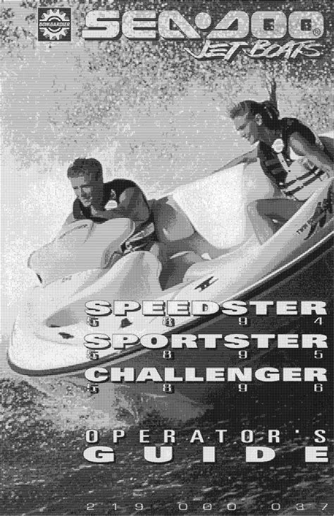1993 2025 Sea Doo Sport Boats Pontoons Owners Manuals Shop Guide Brp