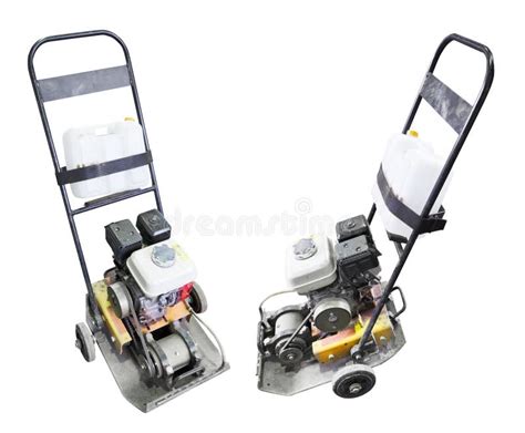 Compactor Isolated On White Stock Image Image Of Internal Dirty