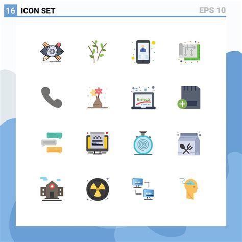 Group Of 16 Modern Flat Colors Set For Interior Home Nature Design Boss Editable Pack Of