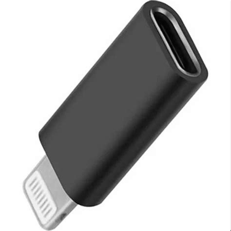 USB C Female To Lightning 30W Cable Adapter Type C To 8 Pin Male PD Fast Charging Converter At