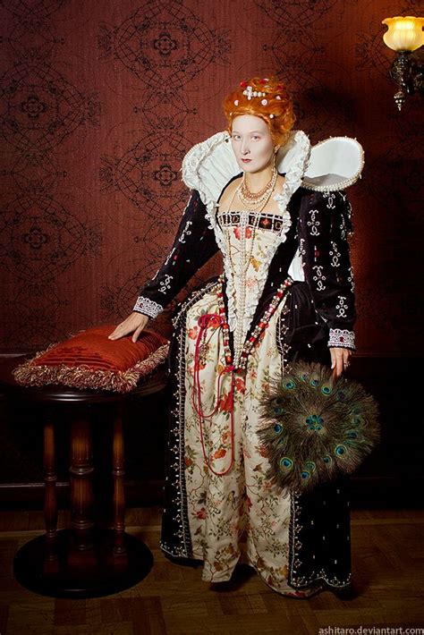 Queen Elizabeth Costume By Alexandra Mozolevskaya Historical Dresses