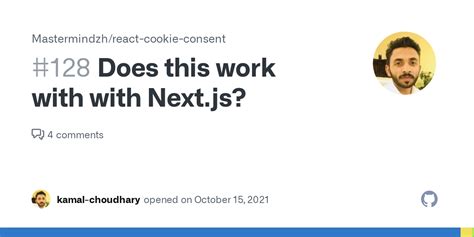 Does This Work With With Nextjs · Issue 128 · Mastermindzhreact Cookie Consent · Github
