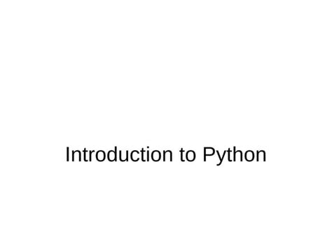 Presentation On Python Pptx Programming Languages Computing