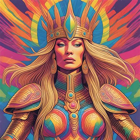 Premium Photo Queen Goddess Of The Amazonians