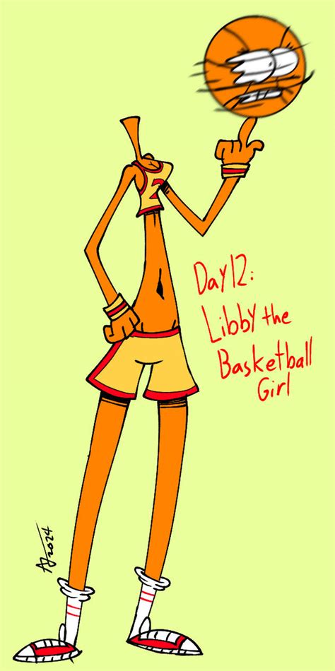 Wackytoons22 Day 12 Libby The Basketball Girl By Alexisj153984 On