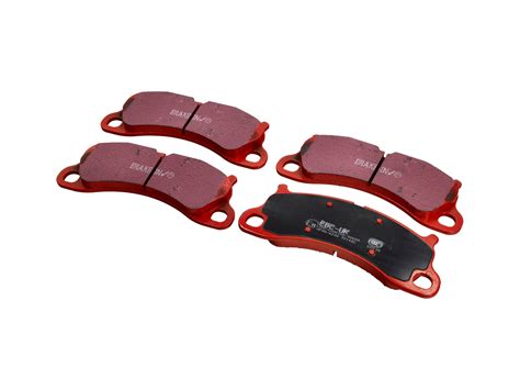 Ebc Red Road Brake Pads Low Dust Ceramic Performance For Fast Road
