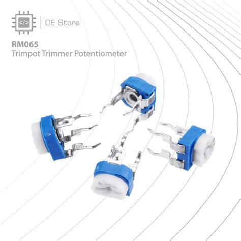 Rm065 Trimpot Trimmer Potentiometer 100 Ohm Mm