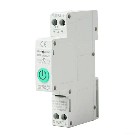 Smart For Zigbee Circuit Breaker Switch 220v Home Automation 1p 40a
