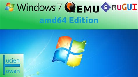 How To Install Windows 7 X64 On Qemu With Emugui Youtube