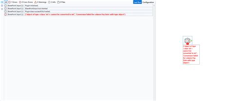 Error While Fetching Data From Sharepoint Alteryx Community