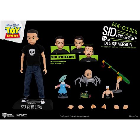 Toy Story Sid Phillips Dah 033dx Dynamic 8 Ction Heroes Deluxe Action